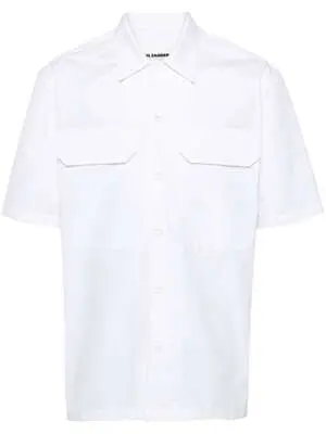Jil Sander Spread Collar Shirts For Men