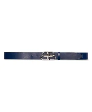 Balenciaga Bb Large Belt - Navy