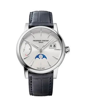 FREDERIQUE CONSTANT Classics Power Reserve Watch - White/blue