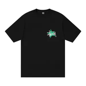 StÜssy Star Tee Pigment Dyed - Black
