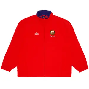 Supreme Cotton Ripstop Track Jacket - Red