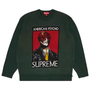 Supreme American Psycho Sweater - Green