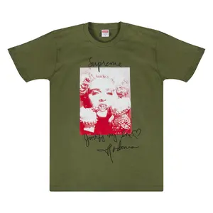Supreme Madonna T-shirt 'olive - Green