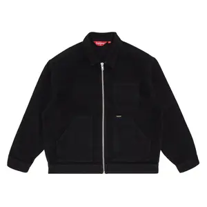 Supreme Moleskin Work Jacket - Black