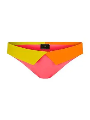 VALIMARE Women's Capri Foldover Bikini Bottoms - Black  Coral