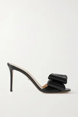 Mach & Mach Le Cadeau Leather Mules