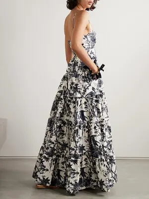 chinese dress ladies Delilah Maxi Pink  CHA COLLECTIVE