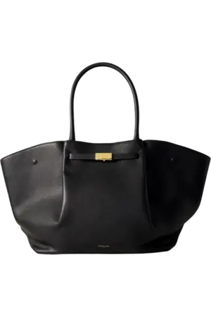 DEMELLIER NET SUSTAIN New York Textured-Leather Tote