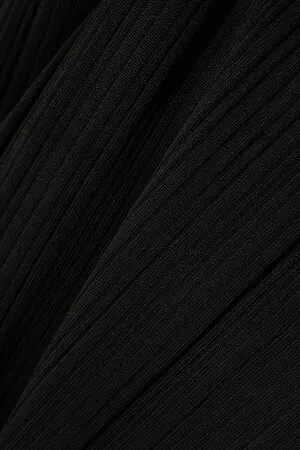 Galvan Dawn Ribbed-knit Wide-leg Pants