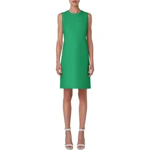 Akris Cotton & Silk Blend Sheath Dress