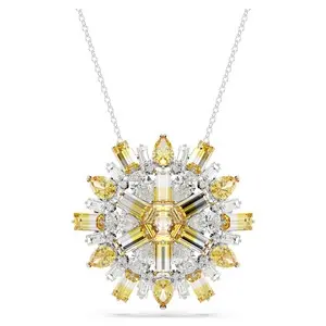 SWAROVSKI Idyllia Pendant And Brooch - Yellow
