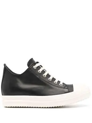 Rick Owens Platform Leather Sneakers
