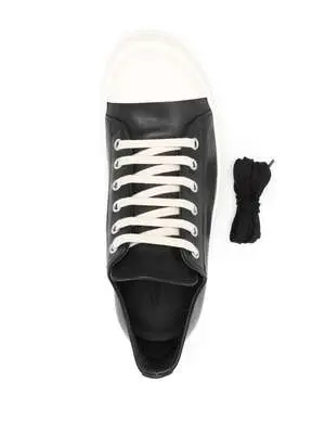 Rick Owens Platform Leather Sneakers