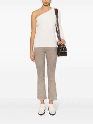 ARMA Zaragoza Suede Trousers - Neutrals