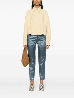 Fabiana Filippi Buttoned Cropped Shirt