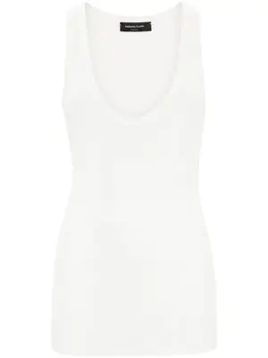Women's Fabiana Filippi White Camis Tanks