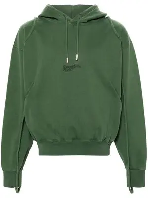 Jacquemus Le Sweatshirt Camargue Cotton Top - Green