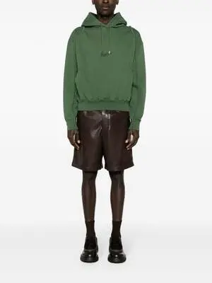 Jacquemus Le Sweatshirt Camargue Cotton Top - Green