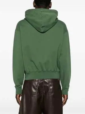 Jacquemus Le Sweatshirt Camargue Cotton Top - Green