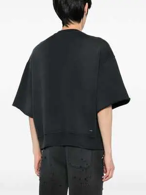 Amiri Logo-appliqué Cotton Sweatshirt
