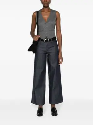 A.p.c. Elisabeth High-rise Straight-leg Jeans - Blue