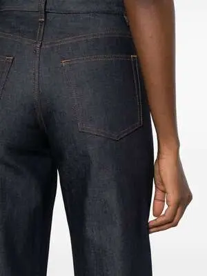 A.p.c. Elisabeth High-rise Straight-leg Jeans - Blue