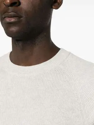 Brunello Cucinelli Ribbed-knit Cotton Jumper