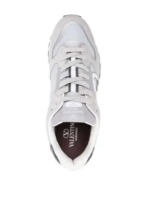 Valentino Garavani Logo Appliqué Paneled Sneakers