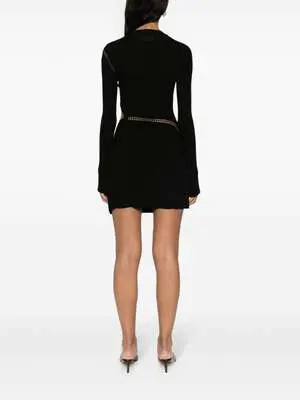 Attico Cut-out Mini Dress