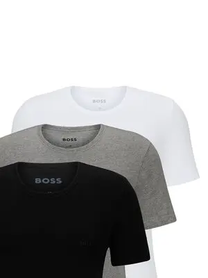 BOSS Crew-neck Cotton T-shirt Set