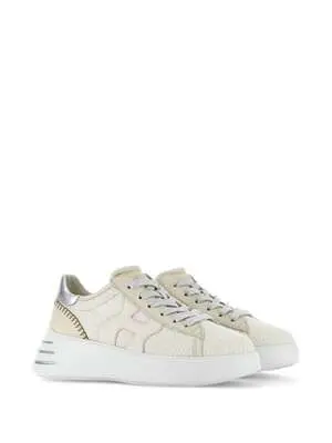 Hogan Rebel Logo-appliqué Sneakers - White