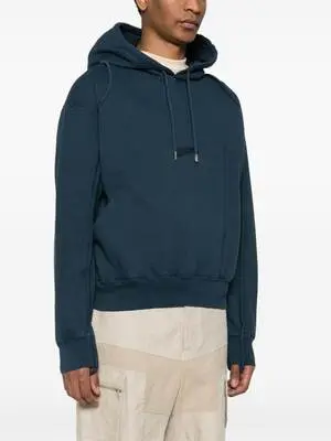 Jacquemus Le Sweatshirt Camargue Cotton Top - Blue