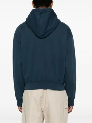 Jacquemus Le Sweatshirt Camargue Cotton Top - Blue