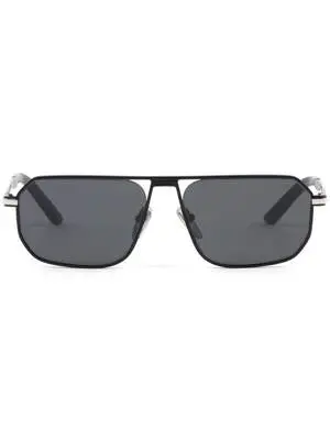 Prada Rectangle-frame Sunglasses - Black