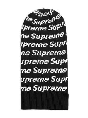 Supreme Repeat Balaclava - Black