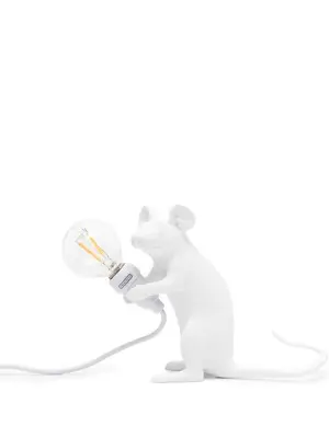 SELETTI Mouse Sculpture-design Lamp - White