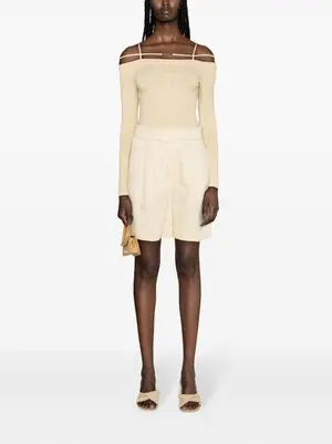 Jacquemus Le Sierra Off-shoulder Top