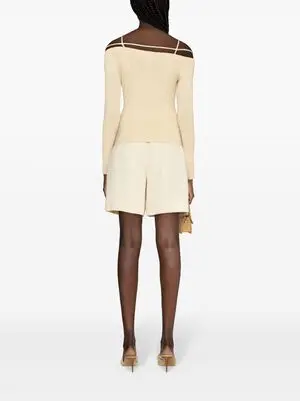 Jacquemus Le Sierra Off-shoulder Top