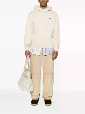 Jacquemus The Gros Grain Hoodie - Neutrals