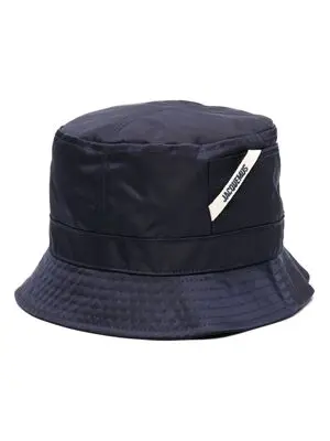 Jacquemus La Bob Ovalie Bucket Hat - Blue
