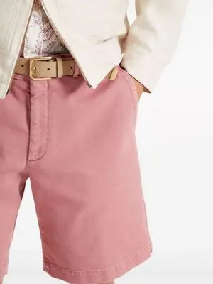 Brunello Cucinelli Knee-length Bermuda Shorts - Red
