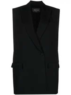 Fabiana Filippi Collared Vests For Women