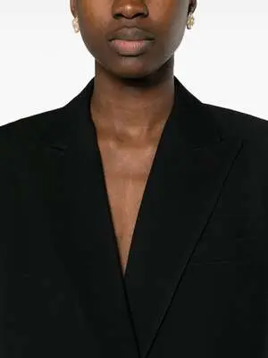 Fabiana Filippi Double-breasted Tailored Vest - Black