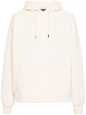Jacquemus Le Hoodie Typo Hoodie - Neutrals