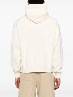 Jacquemus Le Hoodie Typo Hoodie - Neutrals