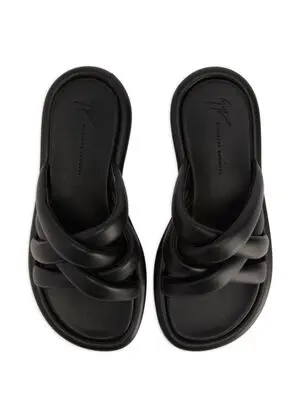 GIUSEPPE ZANOTTI Jacobseen Leather Sandals