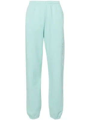 Sporty & Rich Logo-print Cotton Track Pants