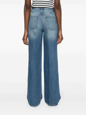 FRAME The 1978 Straight-leg Jeans - Blue