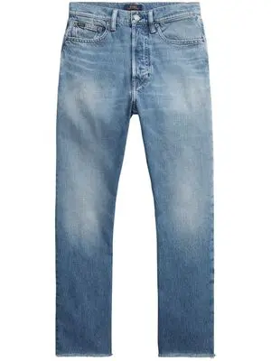 Polo Ralph Lauren High-rise Cropped Jeans - Blue