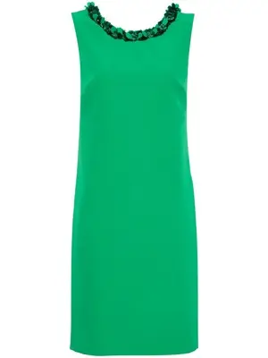P.a.r.o.s.h Sequin-embellished Column Dress - Green